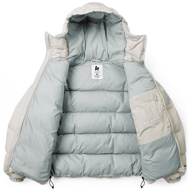 STORM 700 PUFFER - STONE – Harlaut Apparel - USA